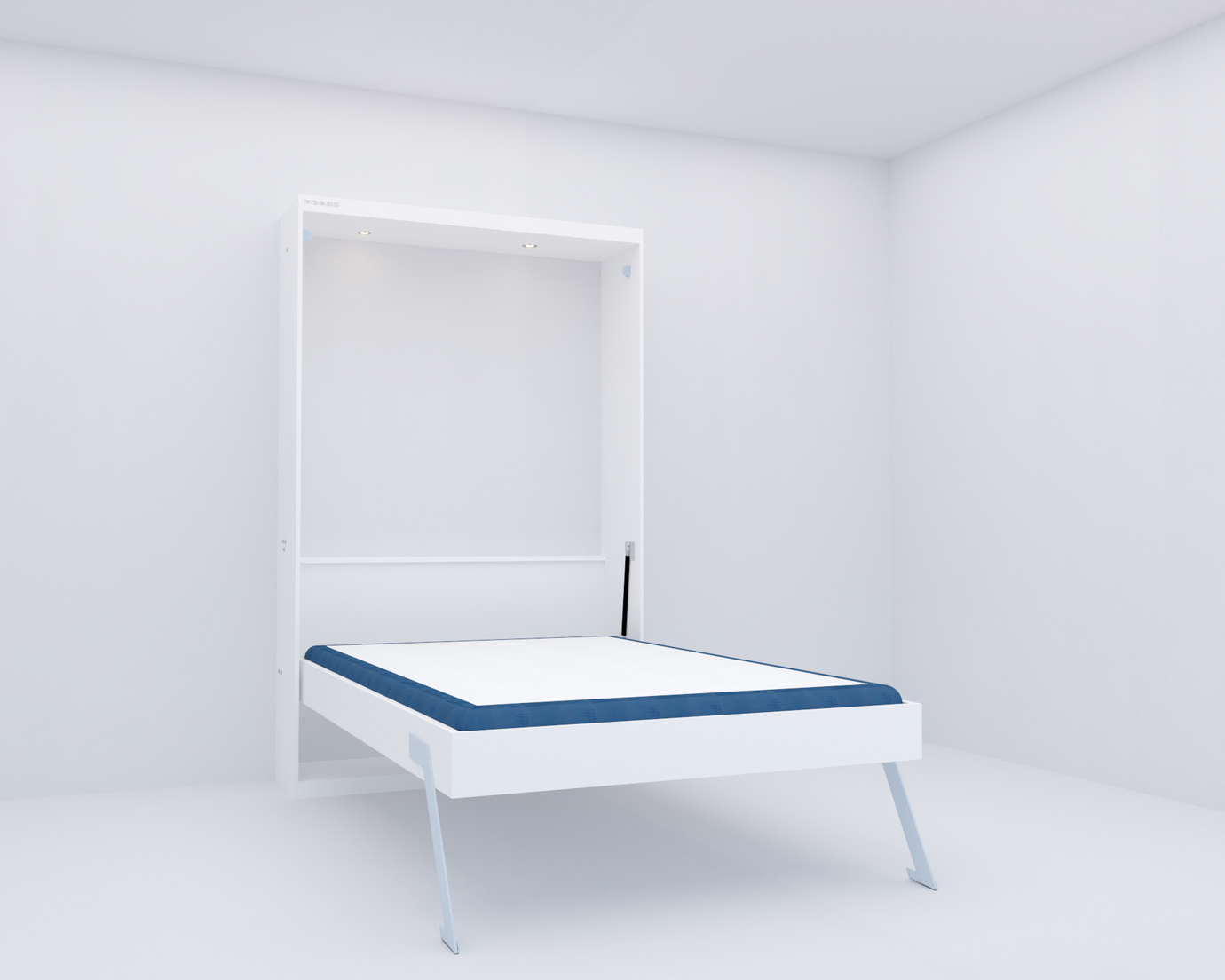 Buy Queen Mini Vertical Bed With Storage & I-Desk - 2100-V-STR-iDesk ...