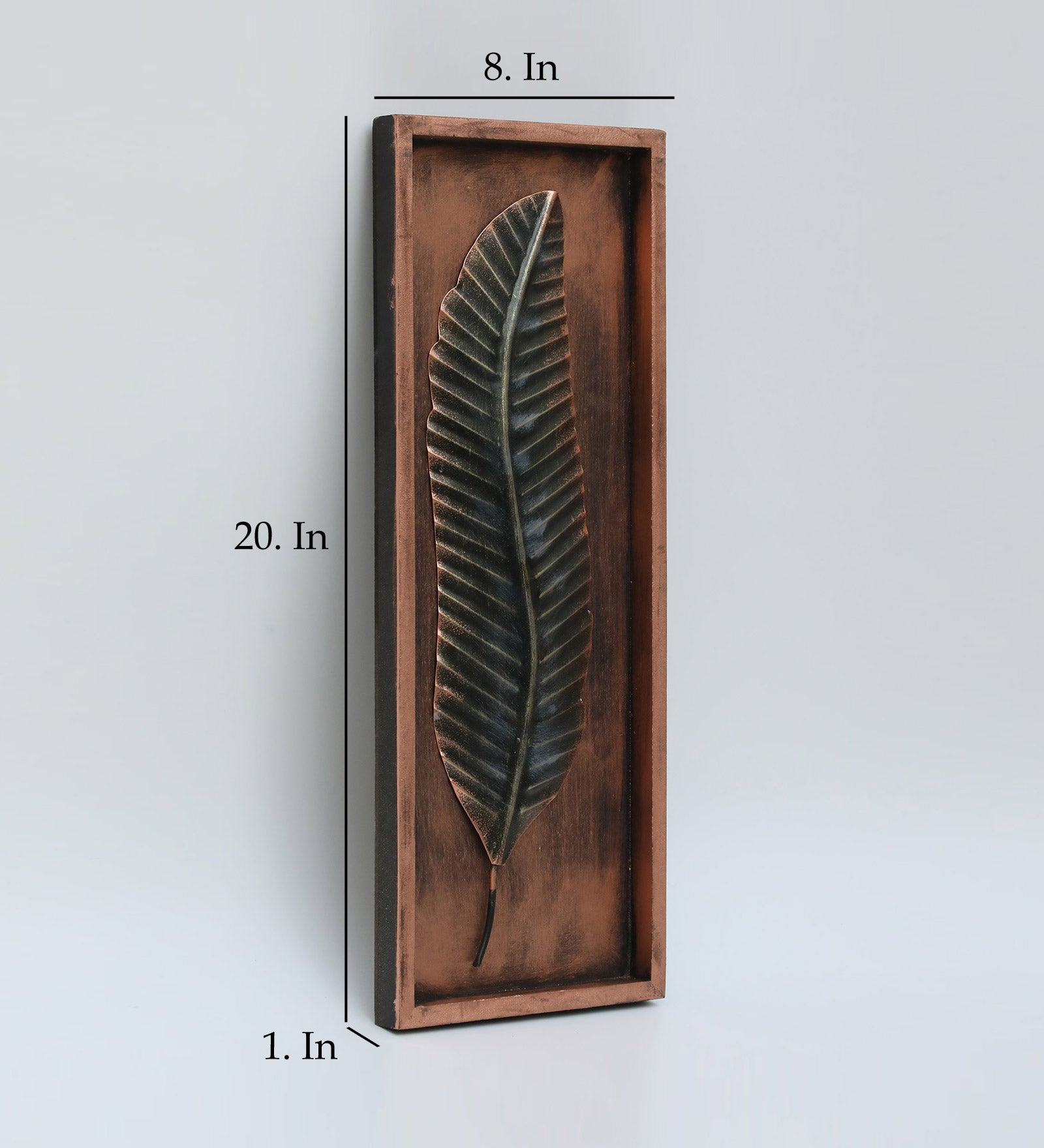 MDF Lara Leaf Wall Mounted and Hanging Sculpture Wall Decor Art ...