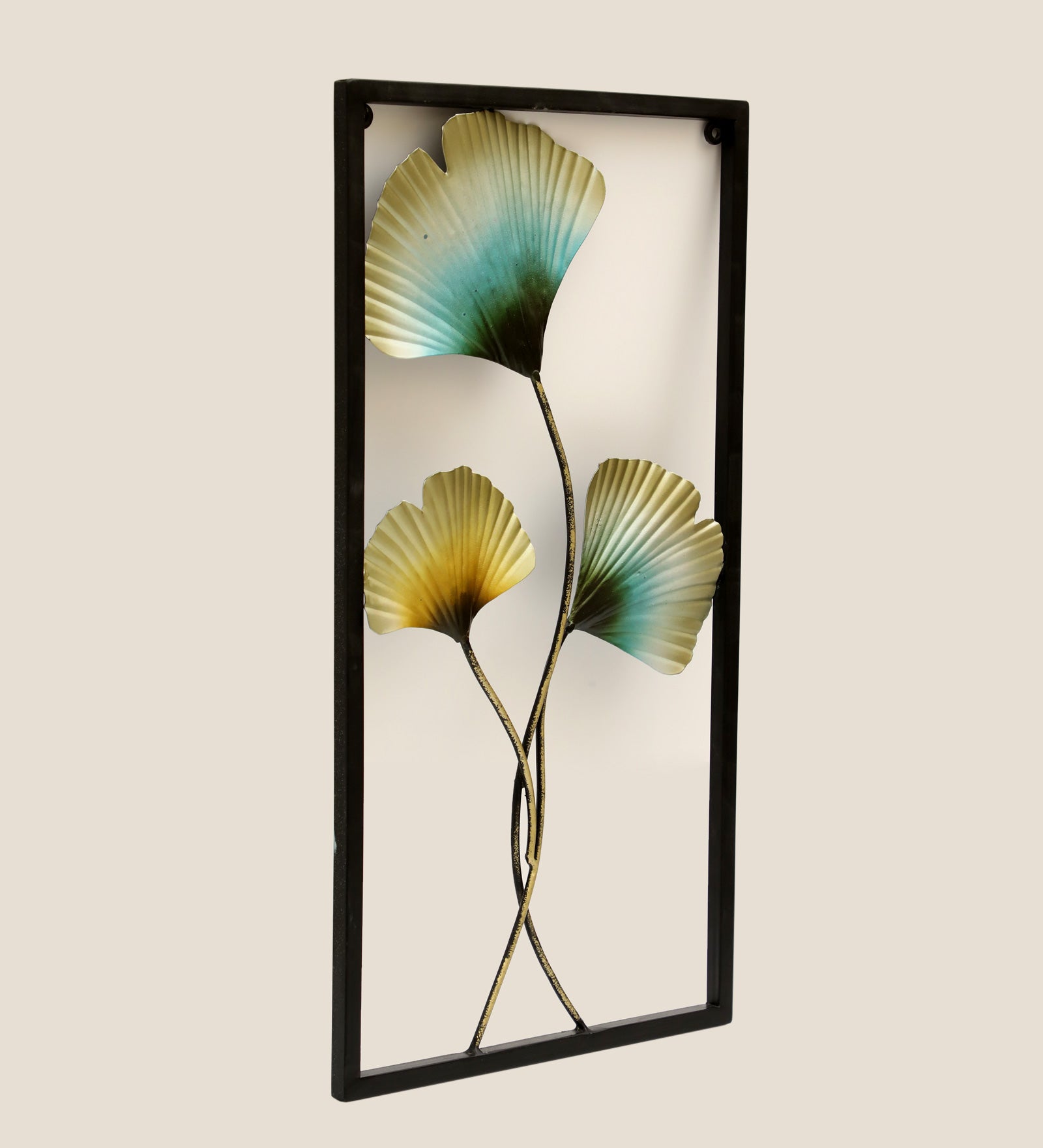Buy Vedas Delta Leaf Wall Mounted and Hanging Sculpture Wall Decor Art ...