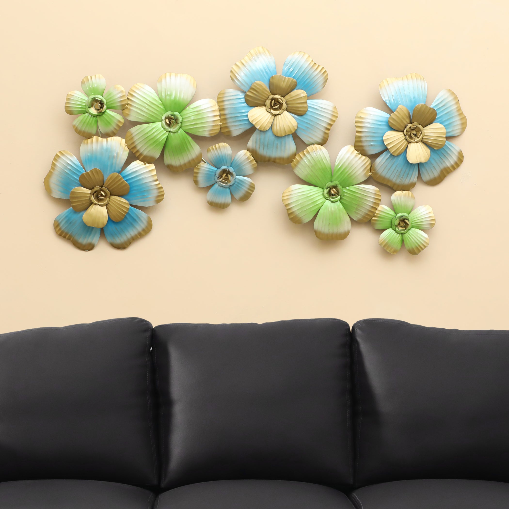 Buy Vedas Jose Flowers Wall Mounted and Hanging Sculpture Wall Decor ...