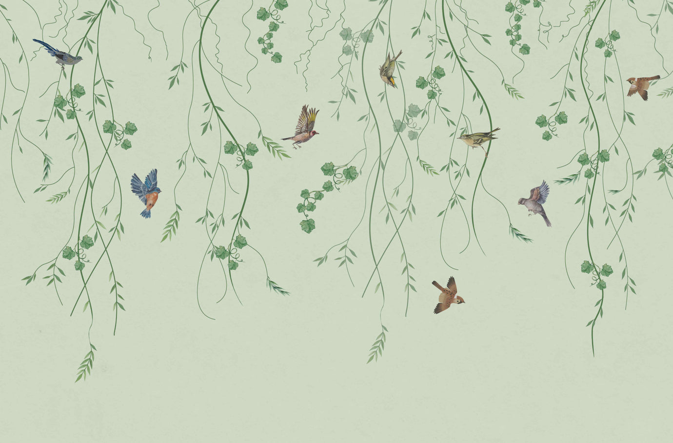 Buy Tropical Canvas Texture Custom Design Wallpaper | Model AB-TP-043 ...