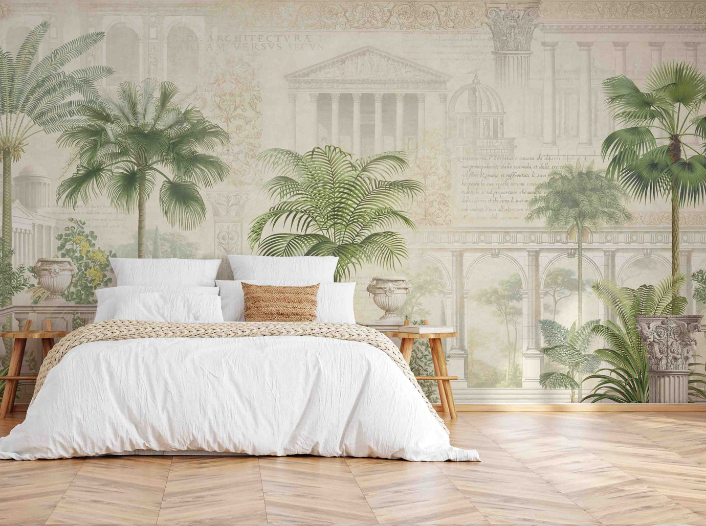 Buy Tropical Canvas Texture Custom Design Wallpaper | Model AB-TP-046 ...