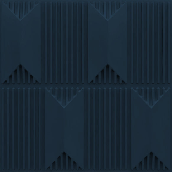 Buy Elevate Artisan 3D Wall Panel (Non-Self Adhesive) - Navy Blue ...