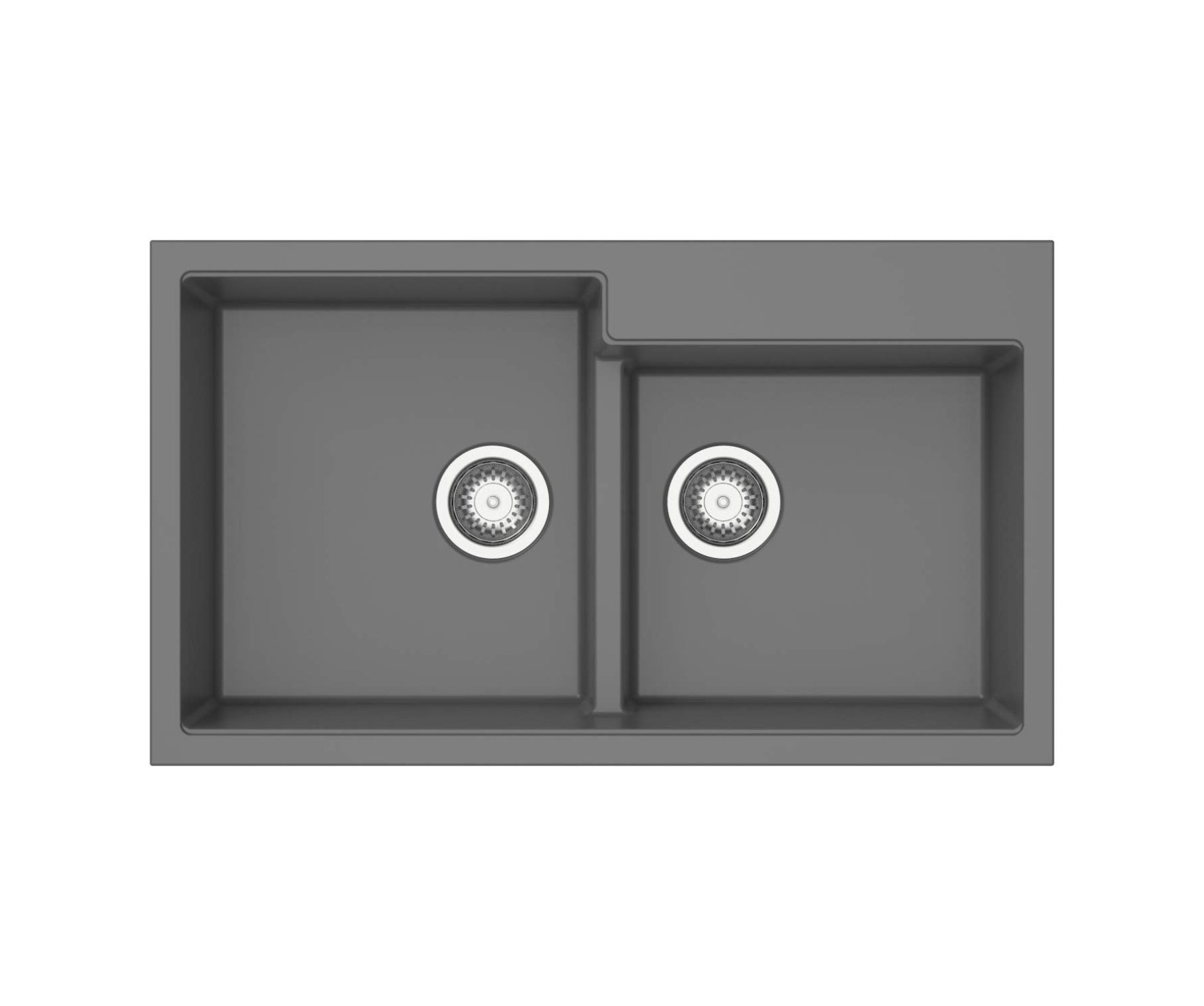 Buy Carysil Quartz Tip Toe N 200 Double Bowl Kitchen Sink | 34x20x8 ...