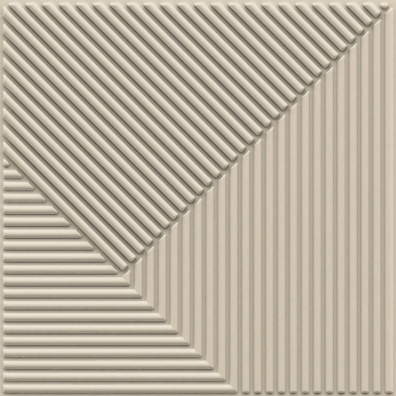 Buy Elevate Fluted 3D Wall Panel (Non-Self Adhesive) - White Tail ...