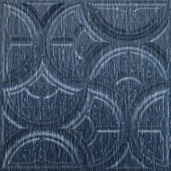 Buy Elevate Luna 3D Wall Panel (Non-Self Adhesive) - Electric Blue ...
