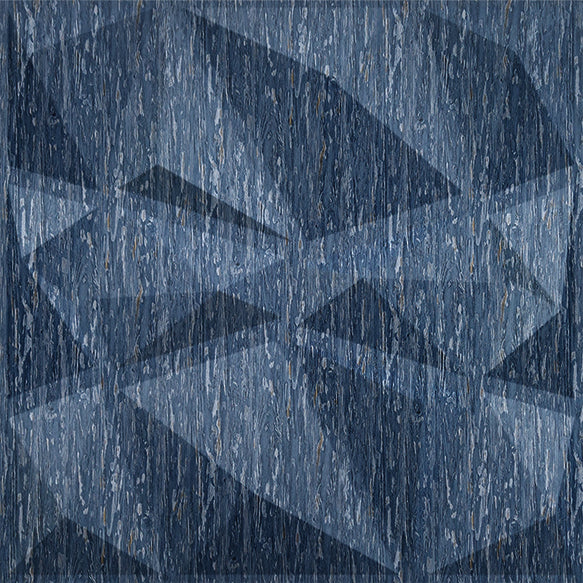 Buy Elevate Stone 3D Wall Panel (Non-Self Adhesive) - Electric Blue ...