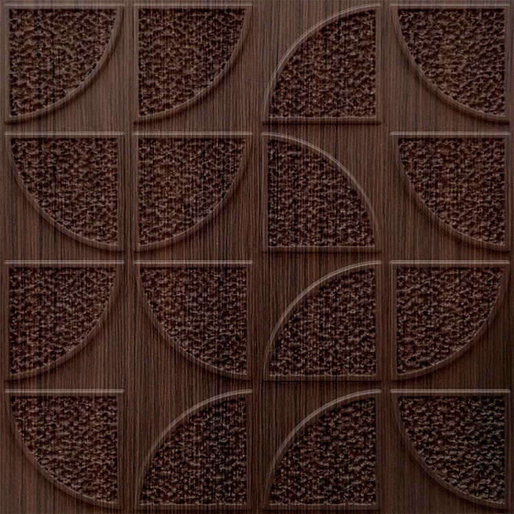 Buy Elevate Self-Adhesive 3D Wall Panel| Model TP-103 | Walnut Wood ...